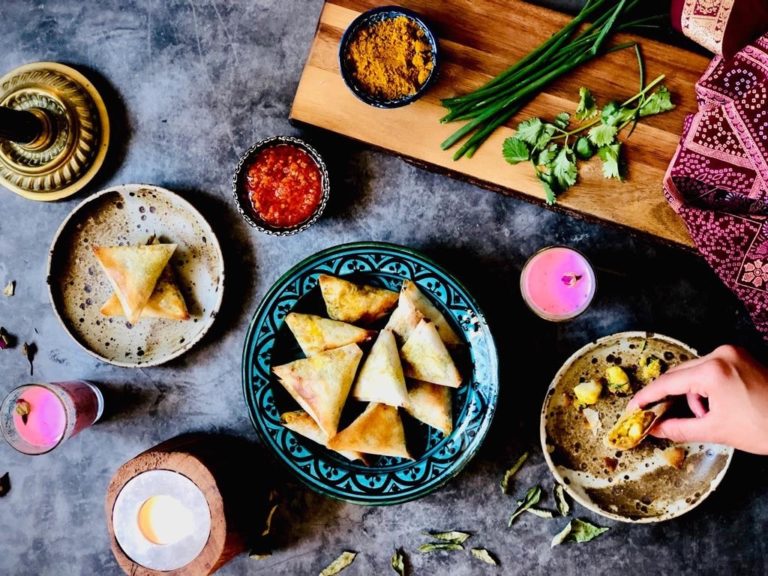 Cuisine indo-mauricienne : samoussas au curry - Soukeat